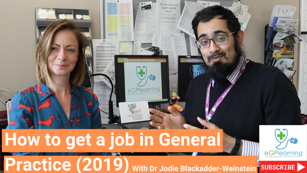 How to get a job in General Practice (2019) - eGPlearning