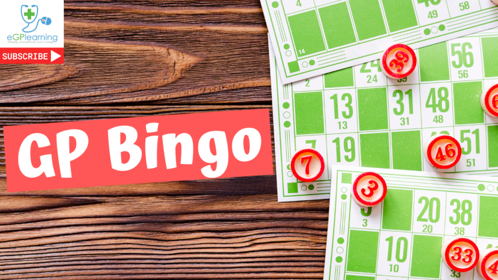 GP Bingo - eGPlearning