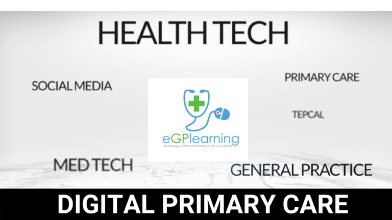 Digital Primary Care - eGPlearning