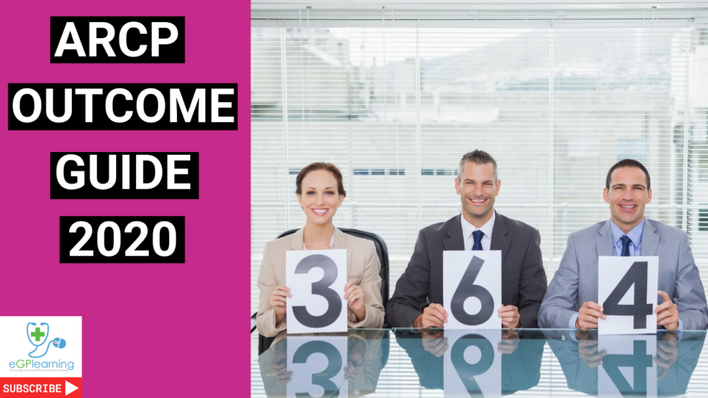 ARCP outcome guide 2020 - eGPlearning